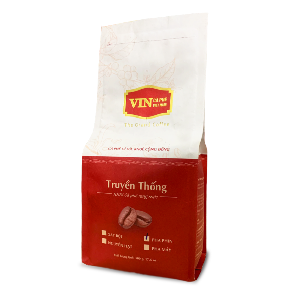 Cà phê rang xay truyền thống